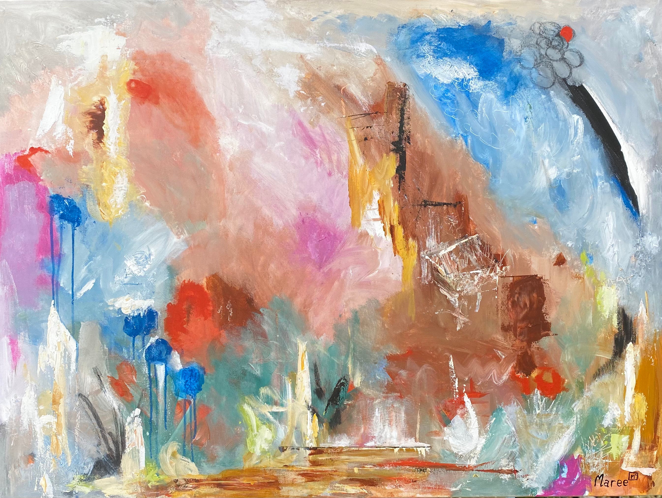 Arid beauty | Original Abstract Art by Maree McCrum